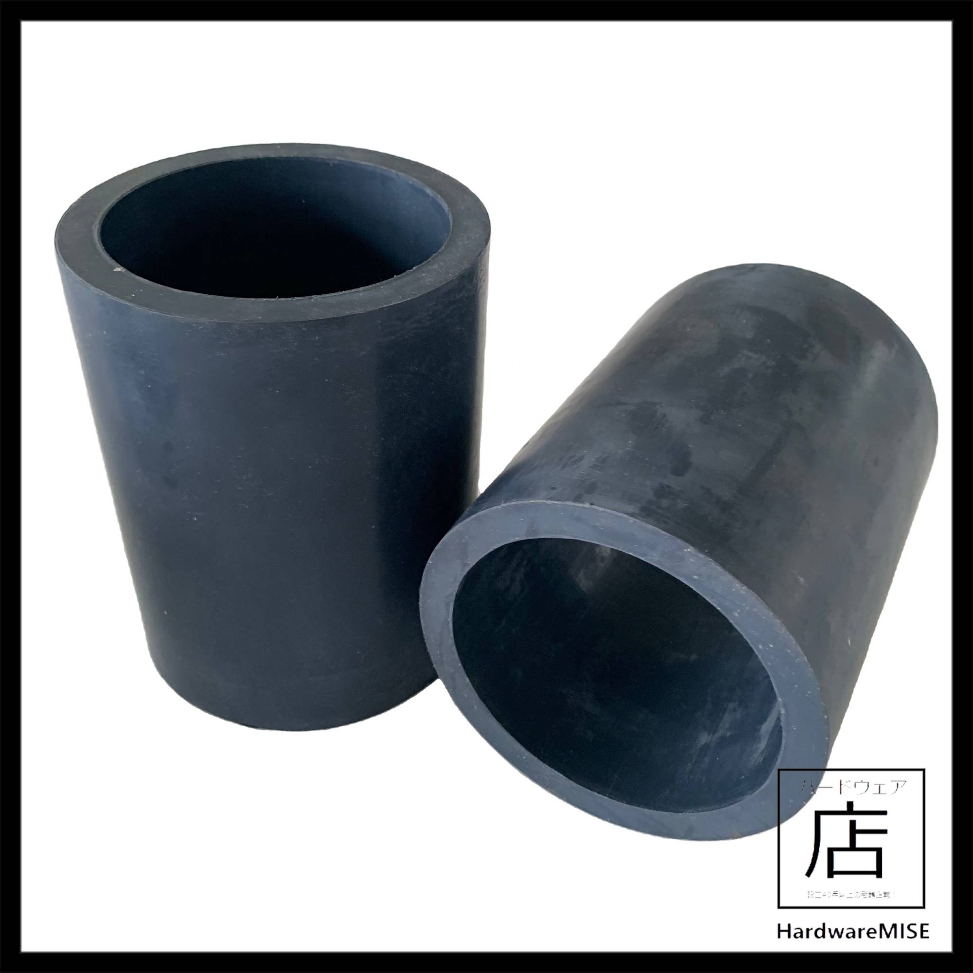 Carbon Filled PTFE Hollow Rod Black PTFE Teflon Tube OD 130mm x ID 60mm ...