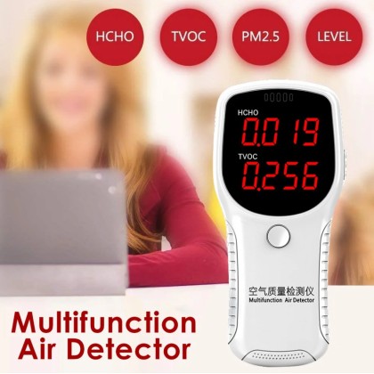 Formaldehyde Gas Detector Tester Digital Air Quality Monitor Meter HCHO ...