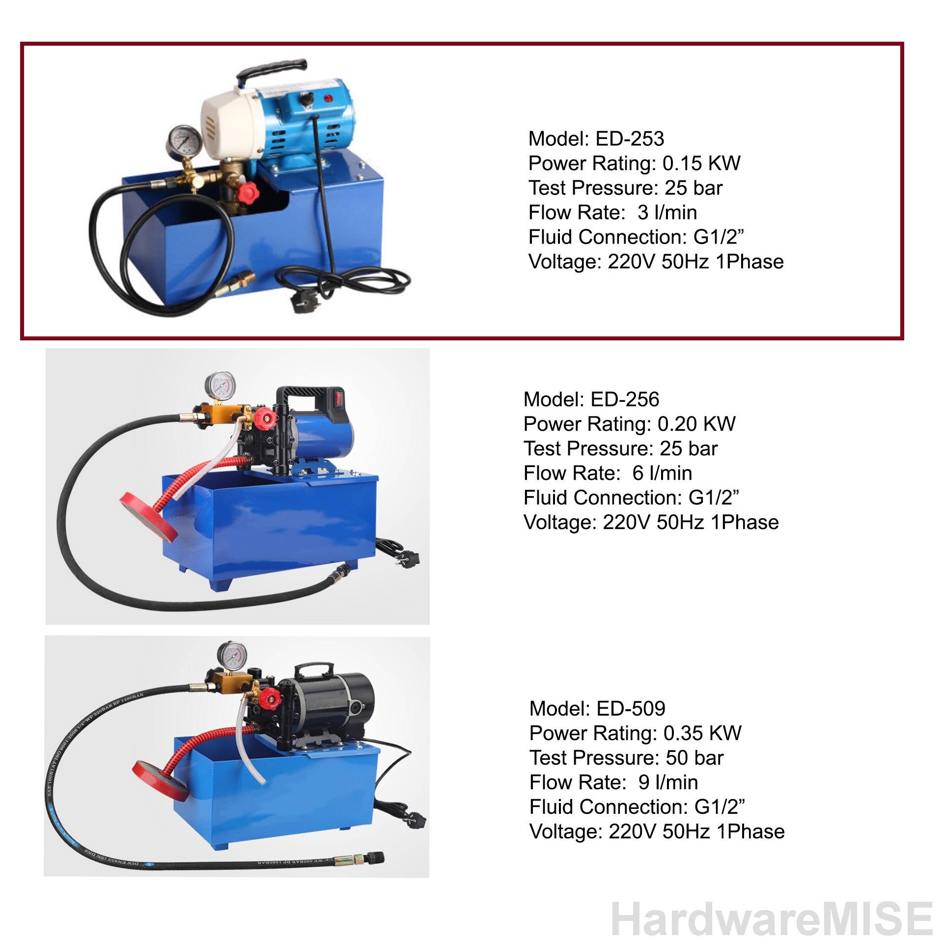Electric Hydrostatic Test Pump Electric Hydro Test Pump 2.5MPa 363psi ... Electric Hydrostatic Test Pump Electric Hydro Test Pump 2.5MPa 363psi ...