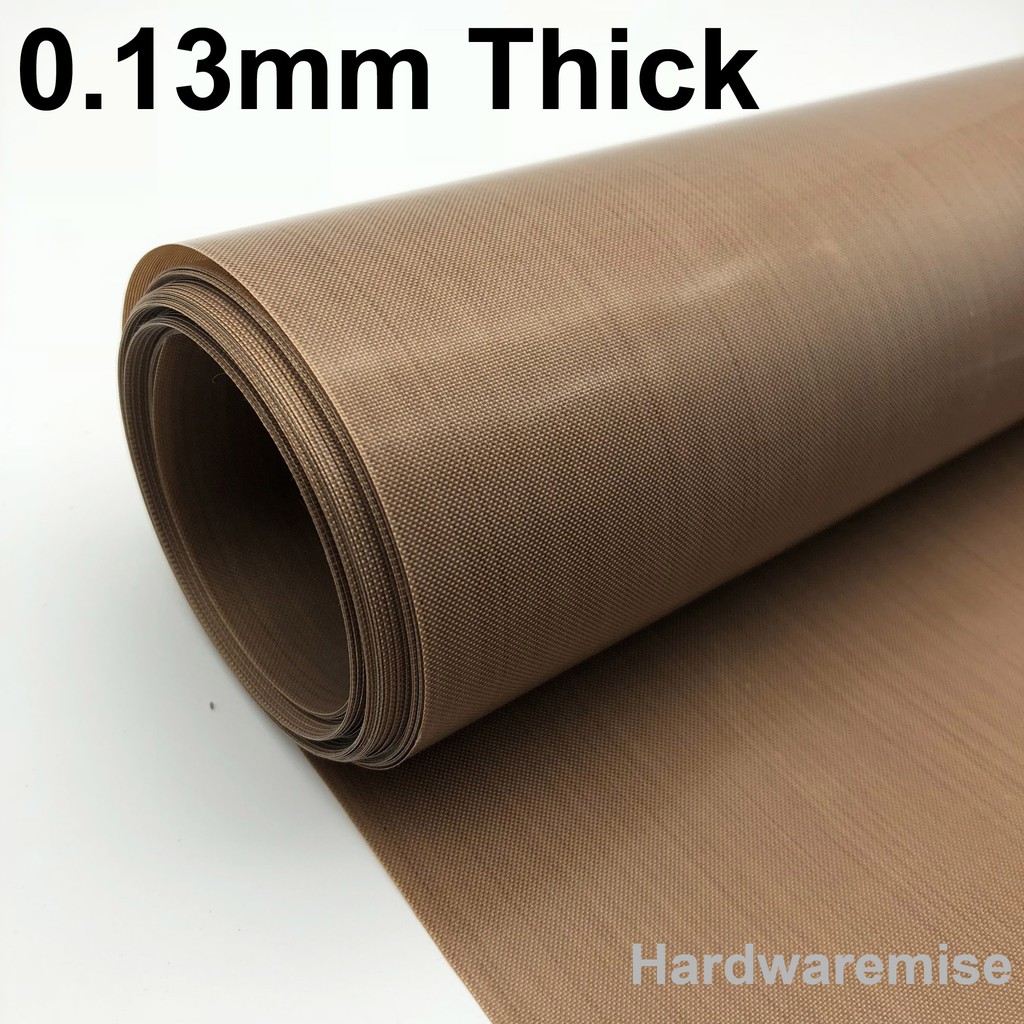 PTFE Coated Fiberglass Cloth TEFLON Sheet Mat Heat Press Craft Fabric